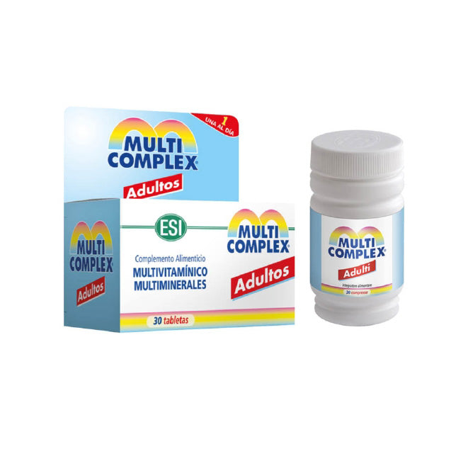 MULTICOMPLEX ADULTOS 30 TABLETAS – Tu Farma